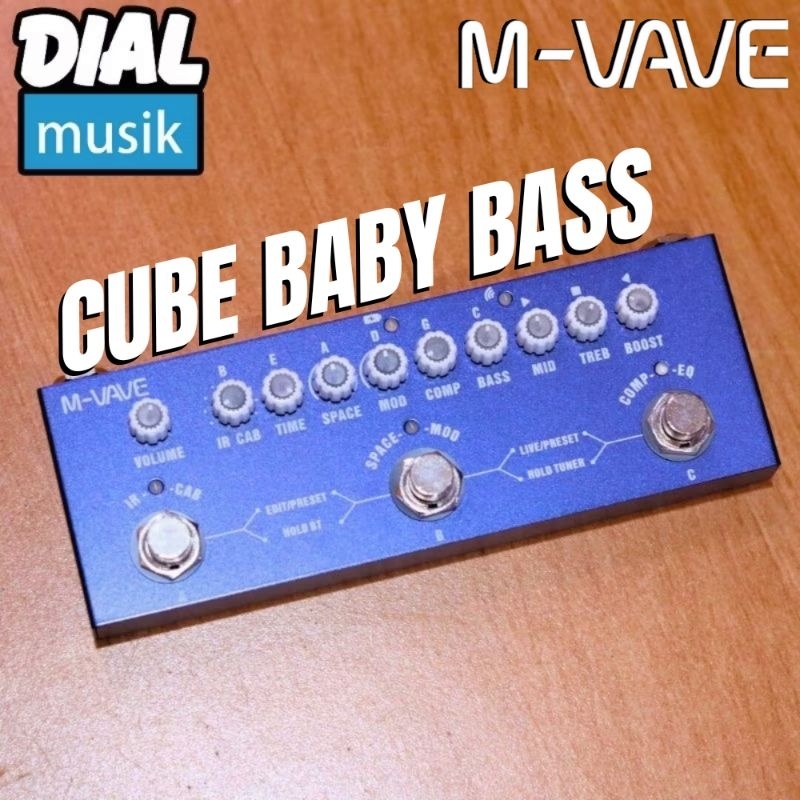 MVAVE Cube Baby Bass - Effect Strip - Multi Effect Strip Bass / Multi ...