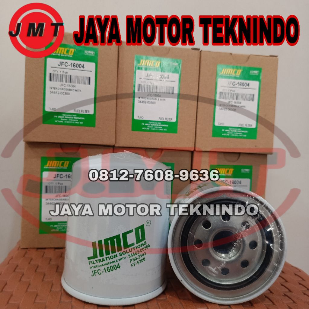 FUEL FILTER ดีเซล JFC16004 FC1007 P50-2143 P502143 34462-00300 ...