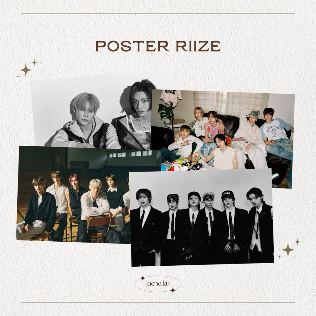 โปสเตอร์ ODYSSEY RIZE SHOTARO EUNSEOK SOHEE ANTON | Shopee Thailand