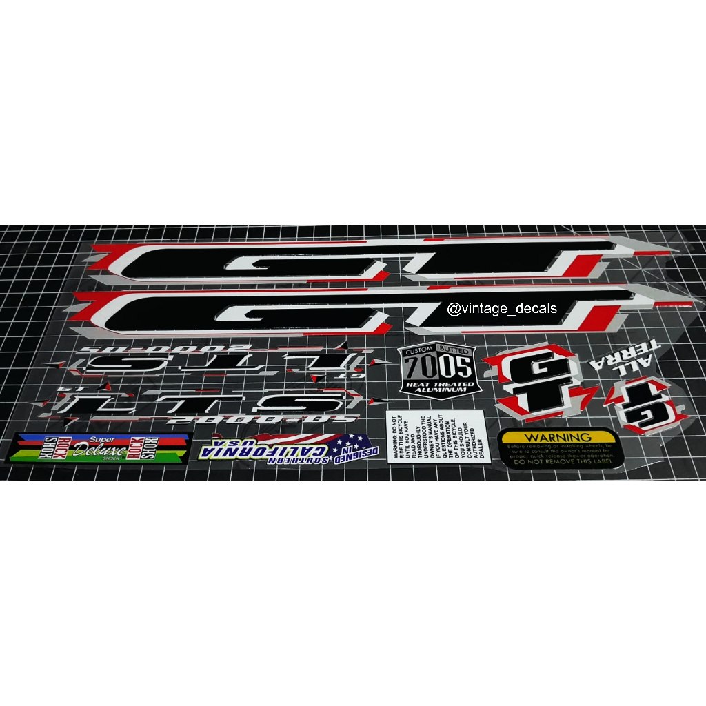 สติ๊กเกอร์ทดแทน GT LTS 3000 2000 DS | Shopee Thailand