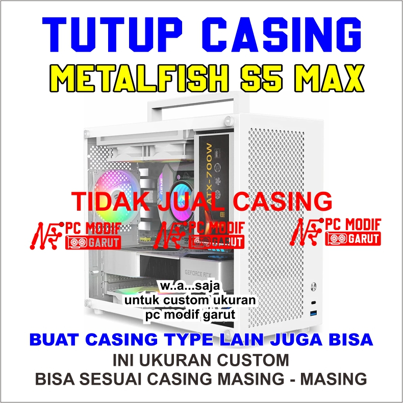METALFISH SIDE PANEL S5 MAX ปิดเท่านั้น | Shopee Thailand