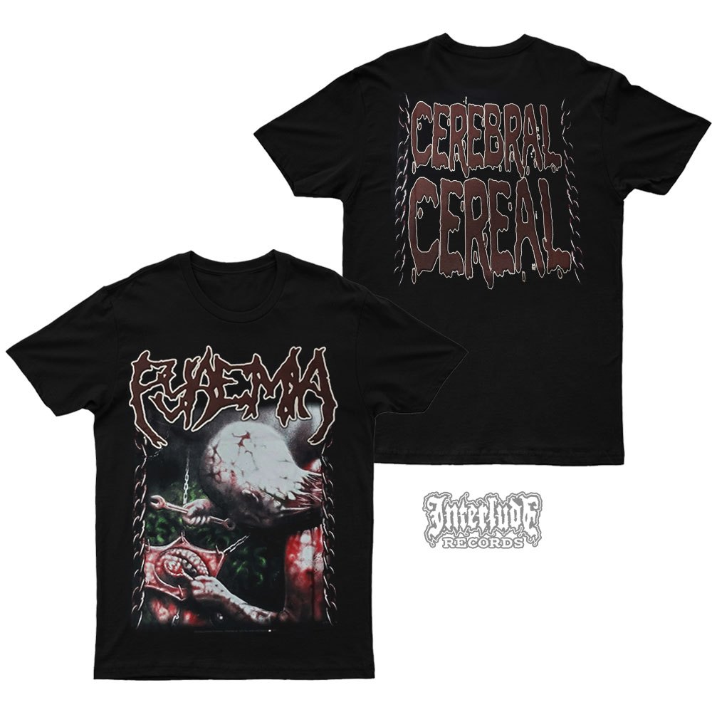 เสื้อยืด - PYEMIA - CEREBRAL CEREAL ART (BRUTAL MIND) | Shopee Thailand