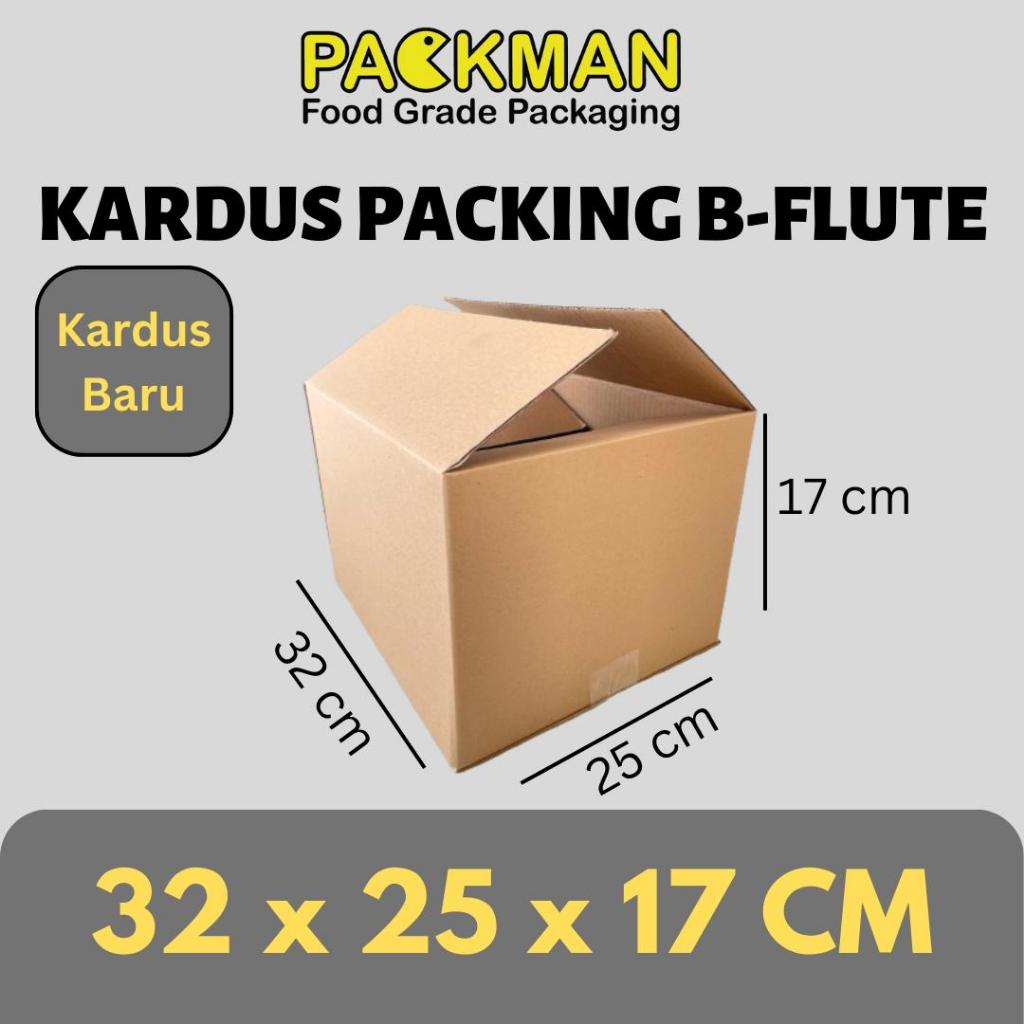 แพ็คเกจกระดาษแข็ง 32x25x17 cm / CORUCATED B-FLUTE CARTON BOX / ONLINE ...