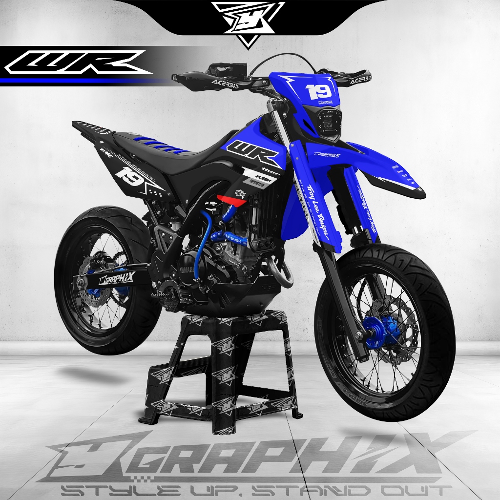 สติ๊กเกอร์ดีคอล YAMAHA WR 155 FULL BODY CUSTOM PREMIUM YHNS | Shopee ...