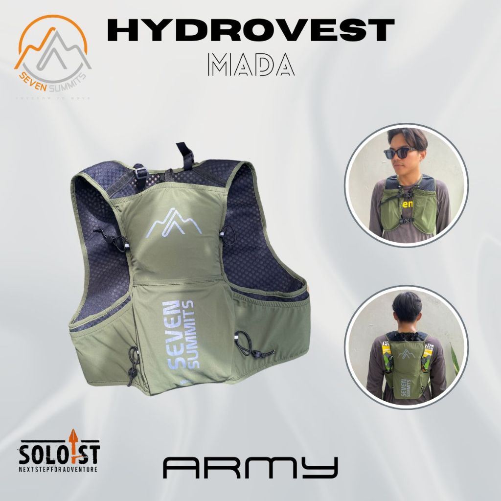 เสื้อกั๊ก Hydropack Running Mada | Hydrovest 10L Mada Seven Summits ...