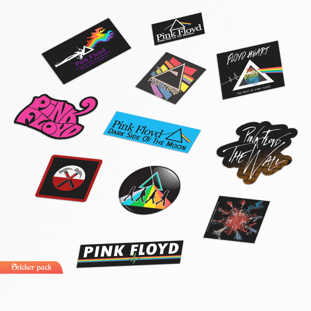Pink Floyd Band Sticker / Sticker Pack | Shopee Thailand