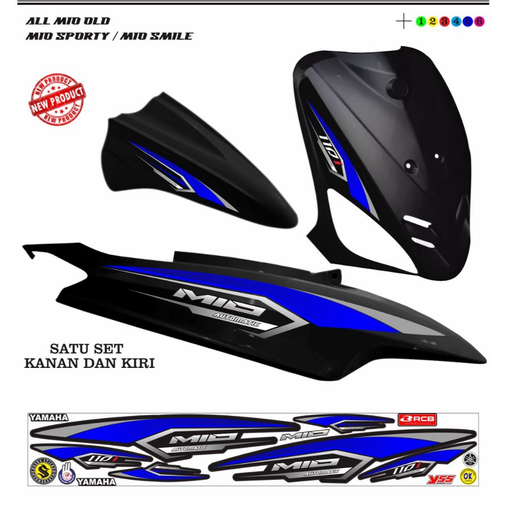 สติ๊กเกอร์แถบ Yamaha MIO OLD SPORTY | Shopee Thailand