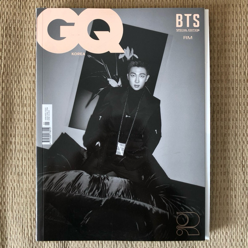 MAJALAH GQ KOREA - RM BTS | Shopee Thailand