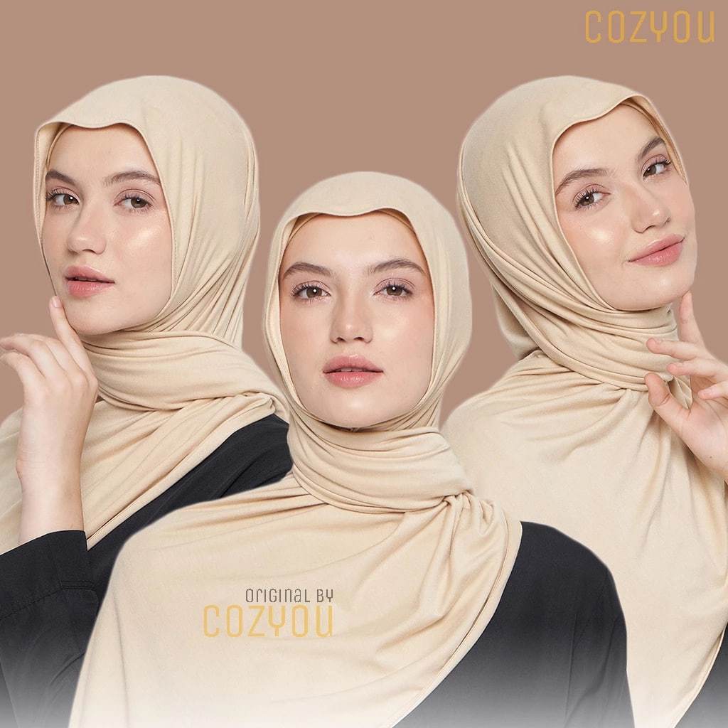 Pashmina Meleyot Hijab วัสดุเจอร์ซีย์ ขนาด 60x185 cm - Hijab Trend 2025 ...