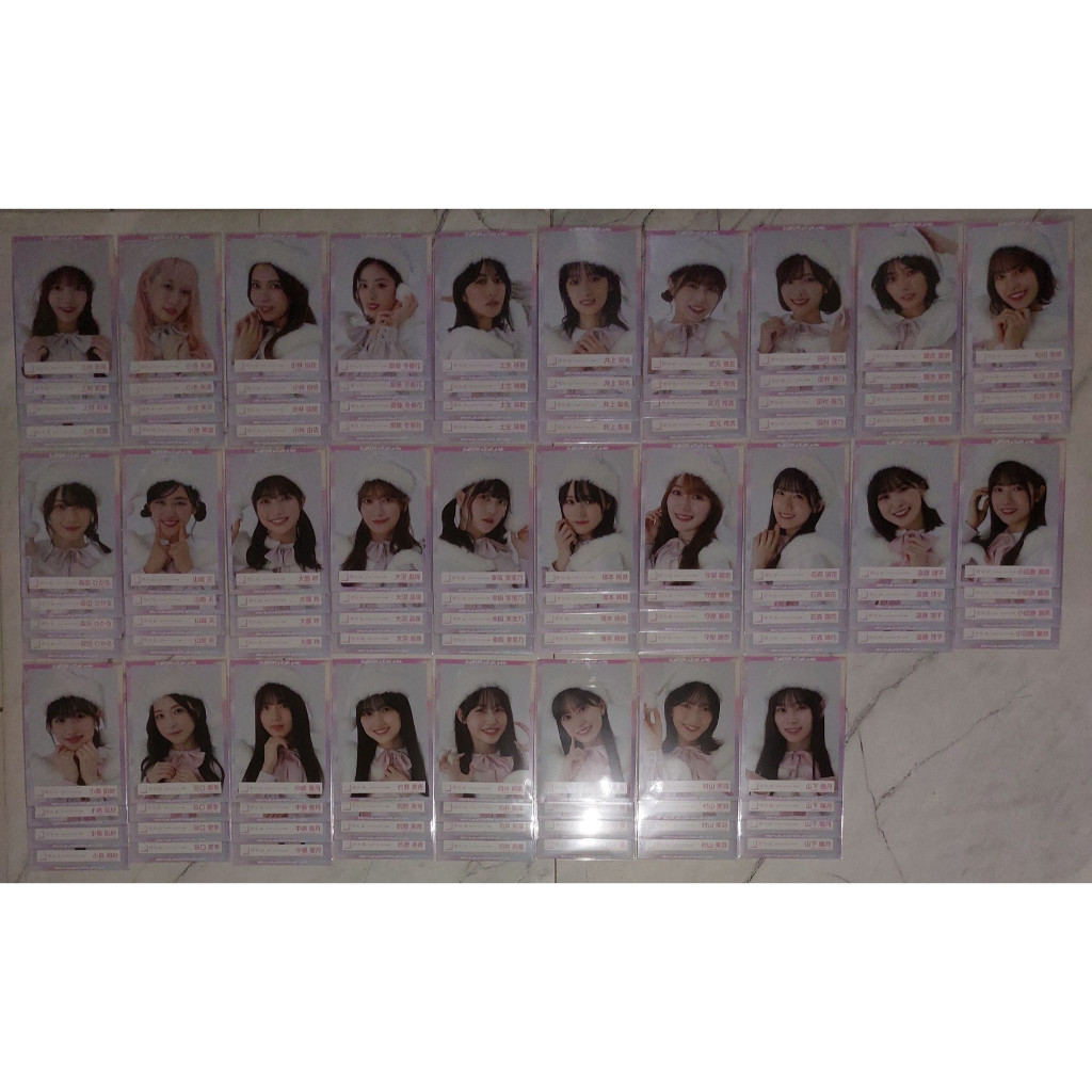 Sakurazaka46 Christmas 2023 Photopack Set | Shopee Thailand
