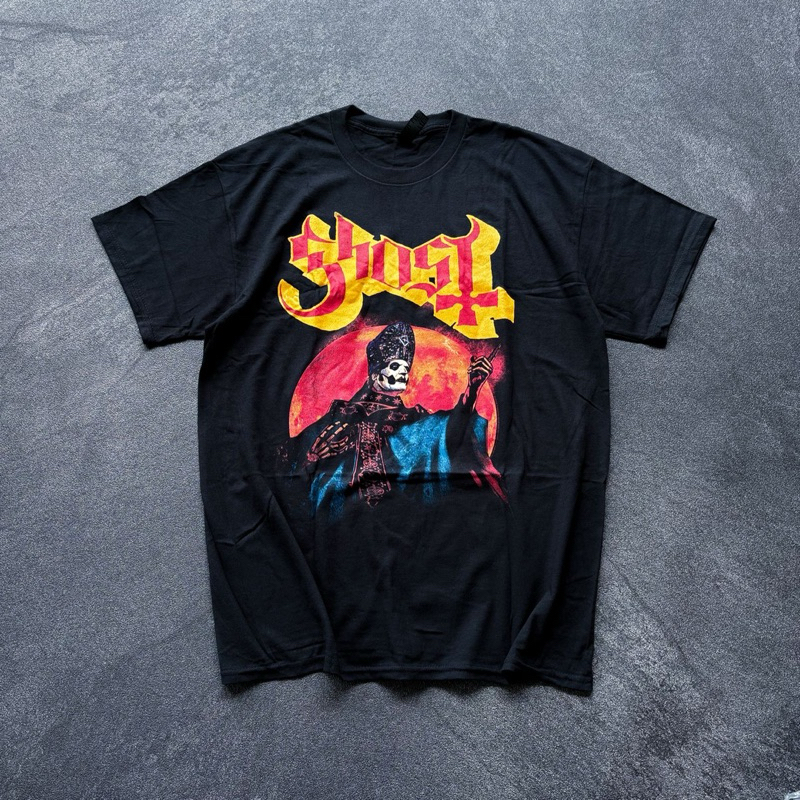 เสื้อยืดวงอย่างเป็นทางการของ Ghost - HUNTERS Moon | Shopee Thailand