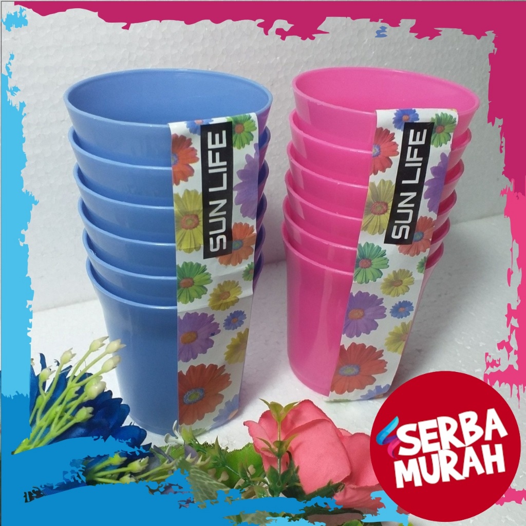 แก้วน้ํา Sunlife Ben Cup บรรจุ 6 320ml | Shopee Thailand