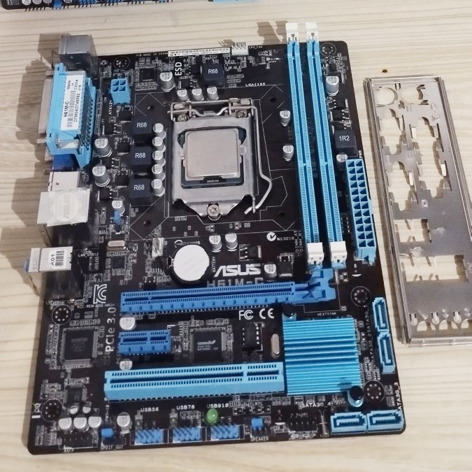 MOTHERBOARD ASUS H61 SOCKET 1155 | Shopee Thailand