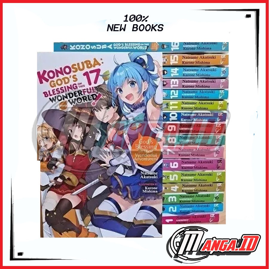 Konosuba: Gods Blessing on This Wonderful World!, Vol. 1-17 (นิยาย ไลท์ ...