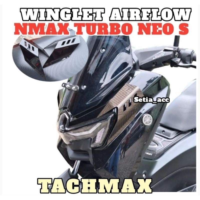 Winglet Airflow Nmax Turbo Neo S Tachmax | Shopee Thailand