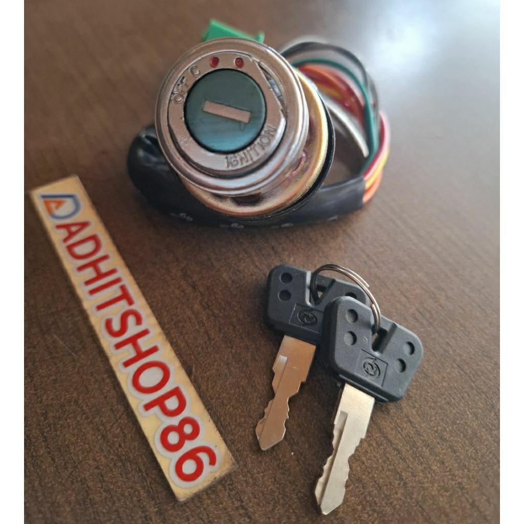CONTACT KEY A100 SUZUKI A 100 TWO CLICK Play สวิตช์เครื่องยนต์ SUZUKI ...