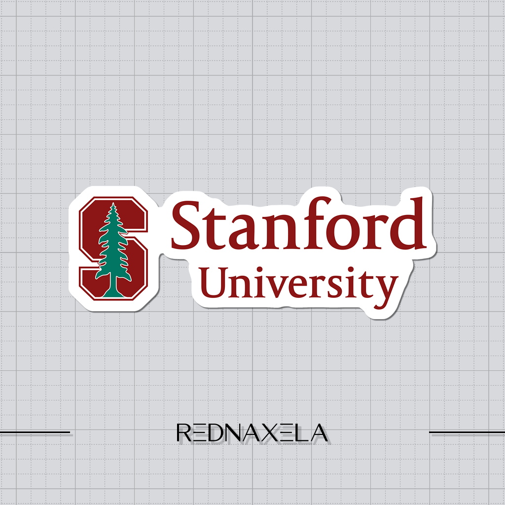 Stanford University Logo 2 สติ๊กเกอร์ไวนิล สติ๊กเกอร์กันน้ํากลางแจ้ง ...