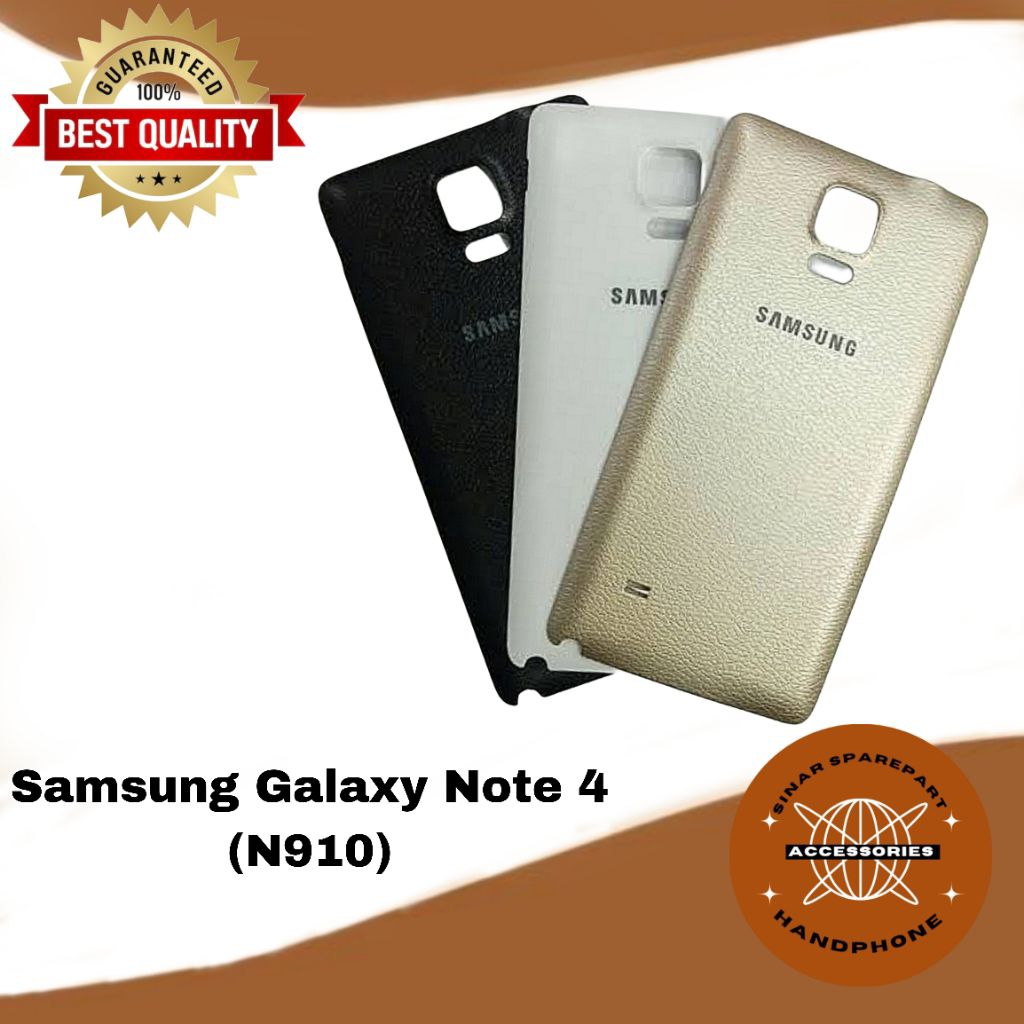 BACKDOOR BACK CASING BACKCOVER ฝาหลัง SAMSUNG GALAXY NOTE 4 N910 ...