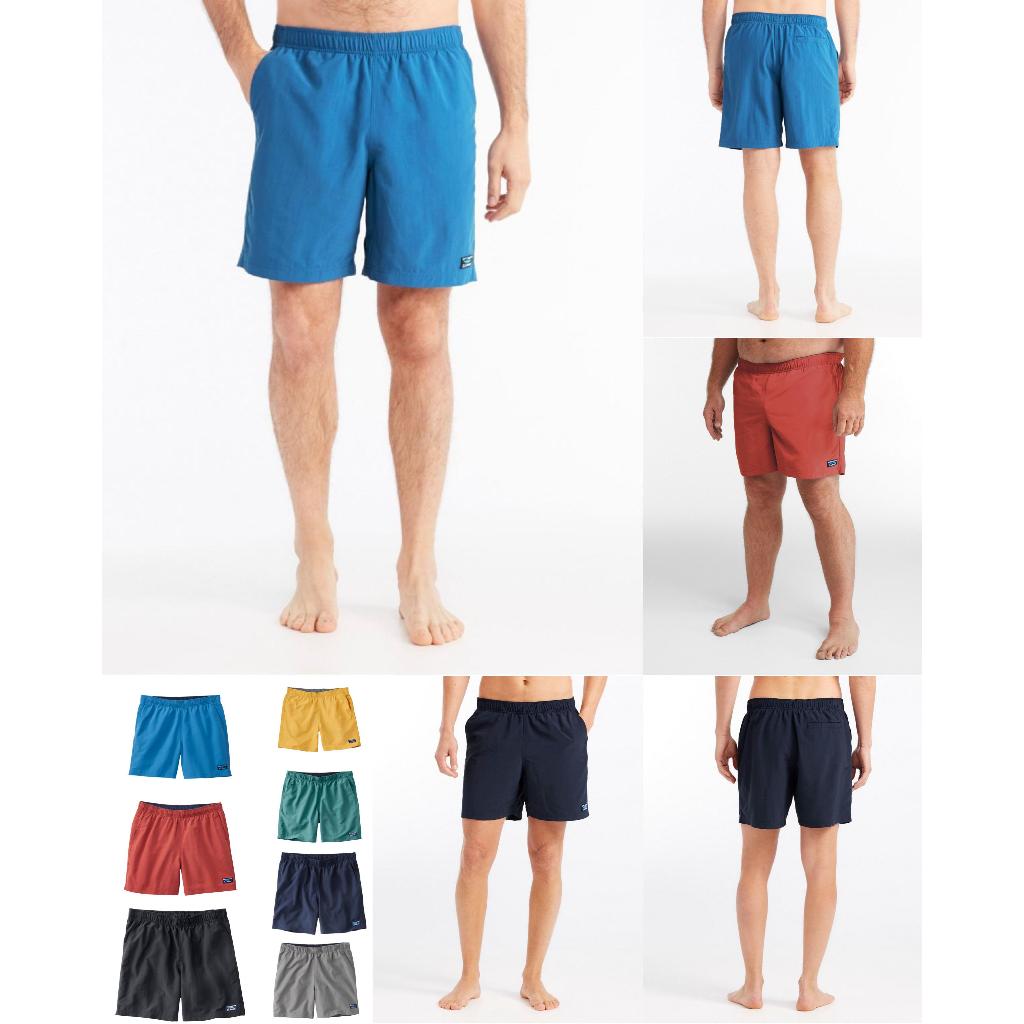 LL Bean Mens Classic Supplex Sport Shorts (ในซีม 6 นิ้ว) - 8070 ...
