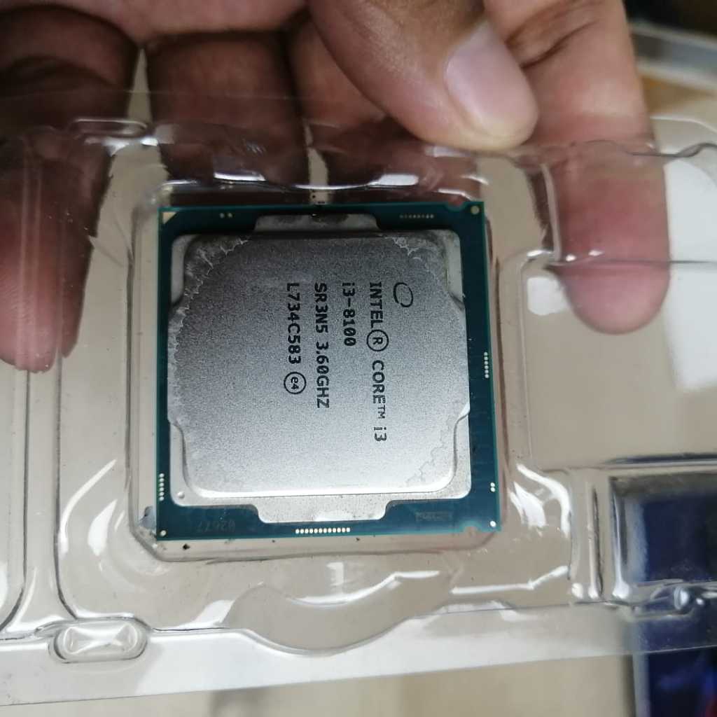 โปรเซสเซอร์ Intel Core i3-8100 Gen 8 ซ็อกเก็ต LGA 1151 coffelake ใช้ Preloved | Shopee Thailand