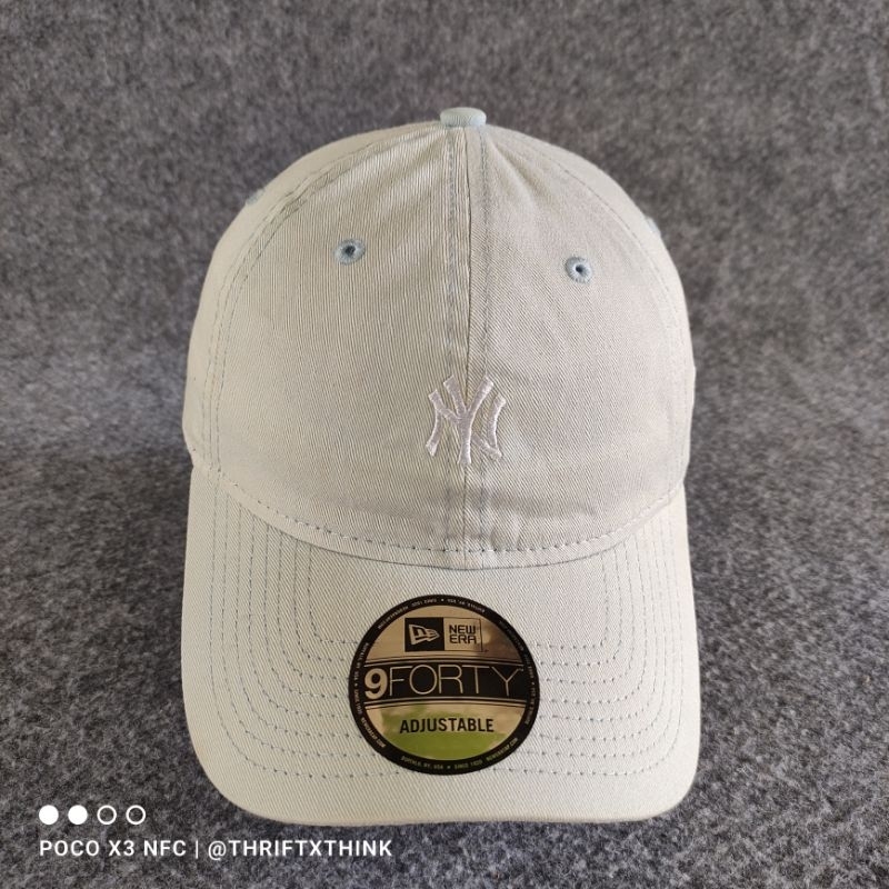 Nyu ERHA SIMPLE LOGO NY โลโก้ขนาดเล็ก BASEBALL CAP หมวก SX2 | Shopee ...