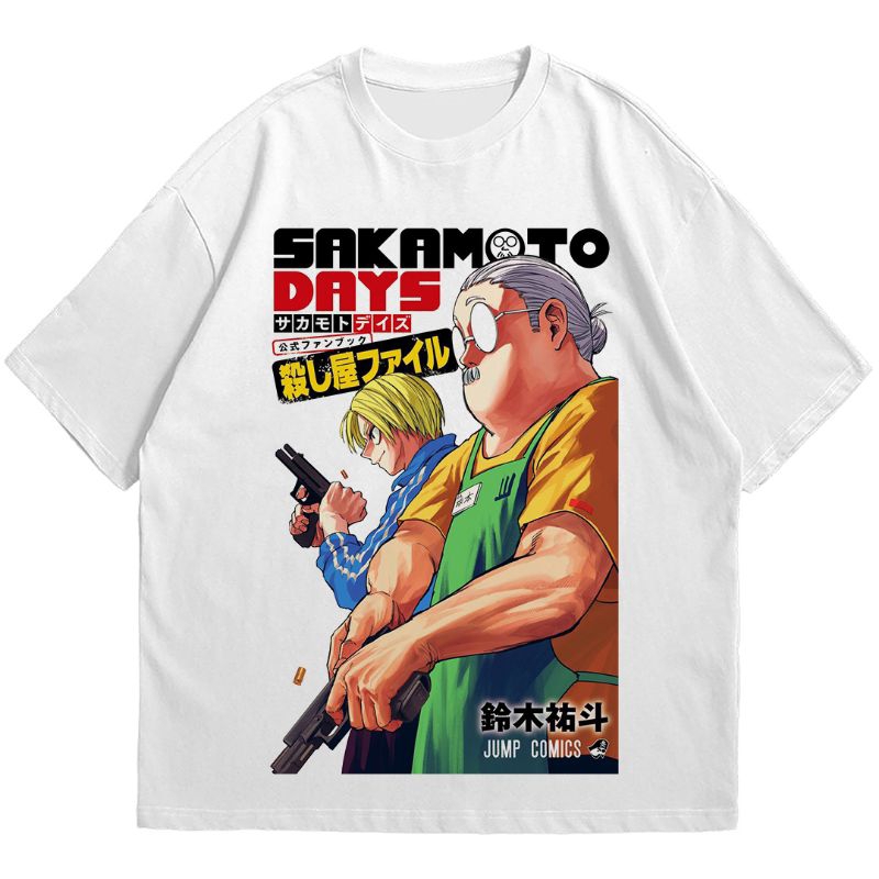 เสื้อยืดอนิเมะ SAKAMOTO DAYS JUMP COMICS | เสื้อยืด Sakamoto DAYS MERCH ...