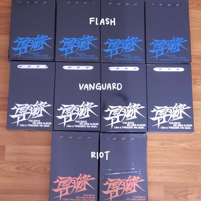 The Boyz 9th MINI ALBUM TRIGGER - อัลบั้ม SEALED | Shopee Thailand