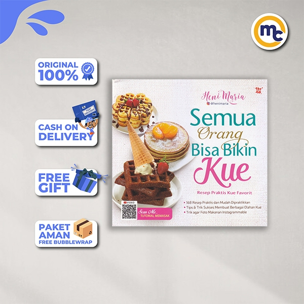 หนังสือ EVERYONE CAN MAKE CAKE - HENI MARIA - WAHYU MEDIA | Shopee Thailand