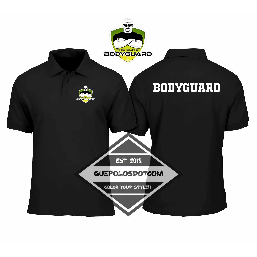 BODYGUARD COLLAR POLOSHIRT - เสื้อคอปก BODYGUARD - COOL BODYGUARD POLO ...