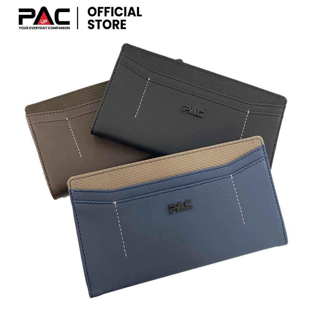 Pac UP ORYX Series กระเป๋าสตางค์ใบยาวผู้ชาย DP66122 | Shopee Thailand