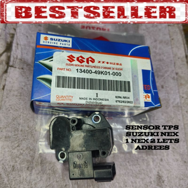 13400-49K01-000 เซ็นเซอร์แก๊ส TPS Maqs Suzuki Lets Nex Atress Shooter ...