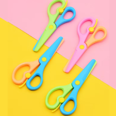 CHILDRENS PAPER SCISSORS RANDOM COLOR (CANT CHOOSE COLOR) / SAFETY ...