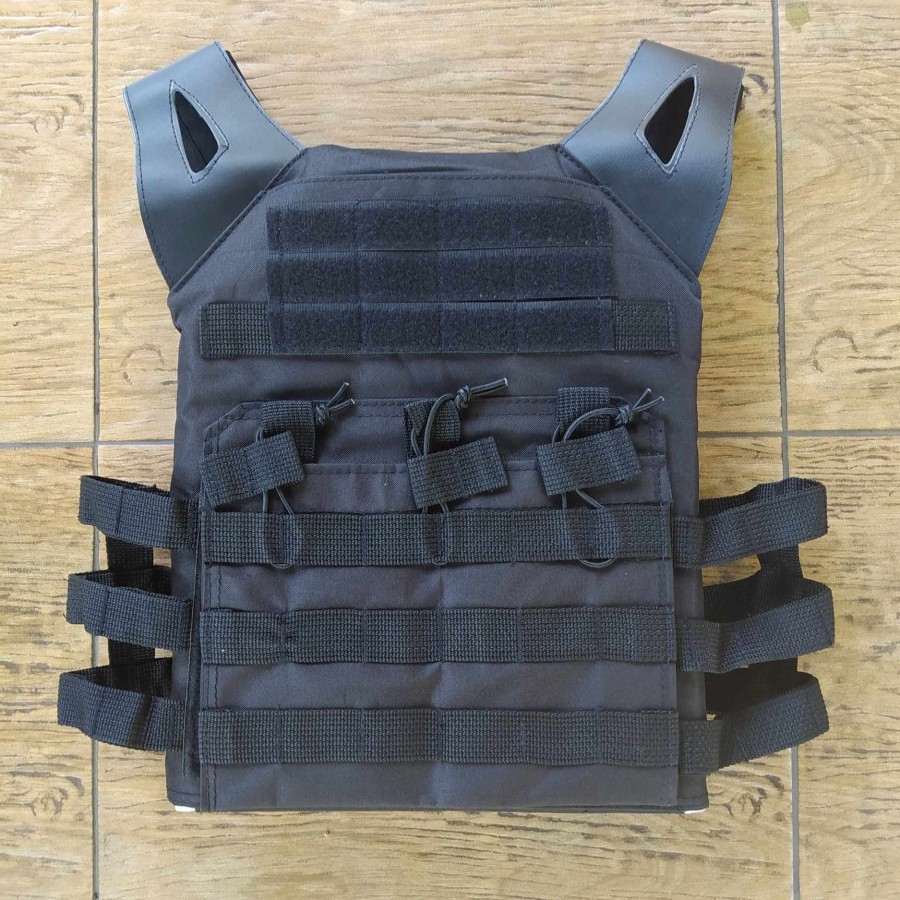 JPC TACTICAL Body Armor Light Vest/เสื้อกั๊ก - สีดํา | Shopee Thailand