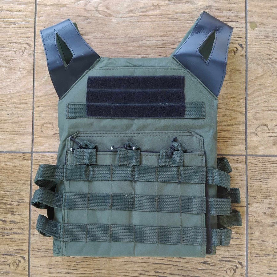 HIJAU JPC TACTICAL Body Armor Light Vest/เสื้อกั๊ก - สีเขียวทหาร ...