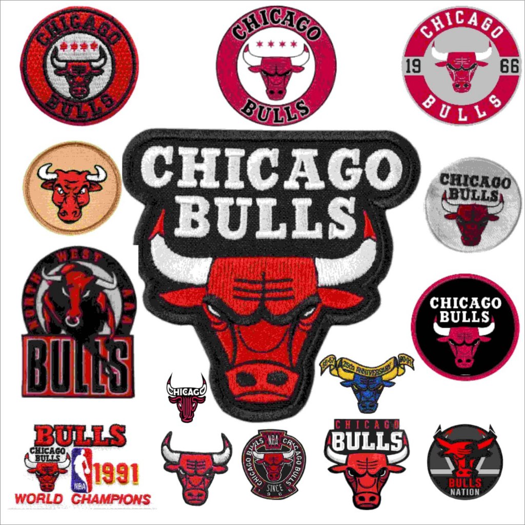 NBA Chicago Bulls Patch ปักโลโก้สัญลักษณ์เย็บปักถักร้อย | Shopee Thailand