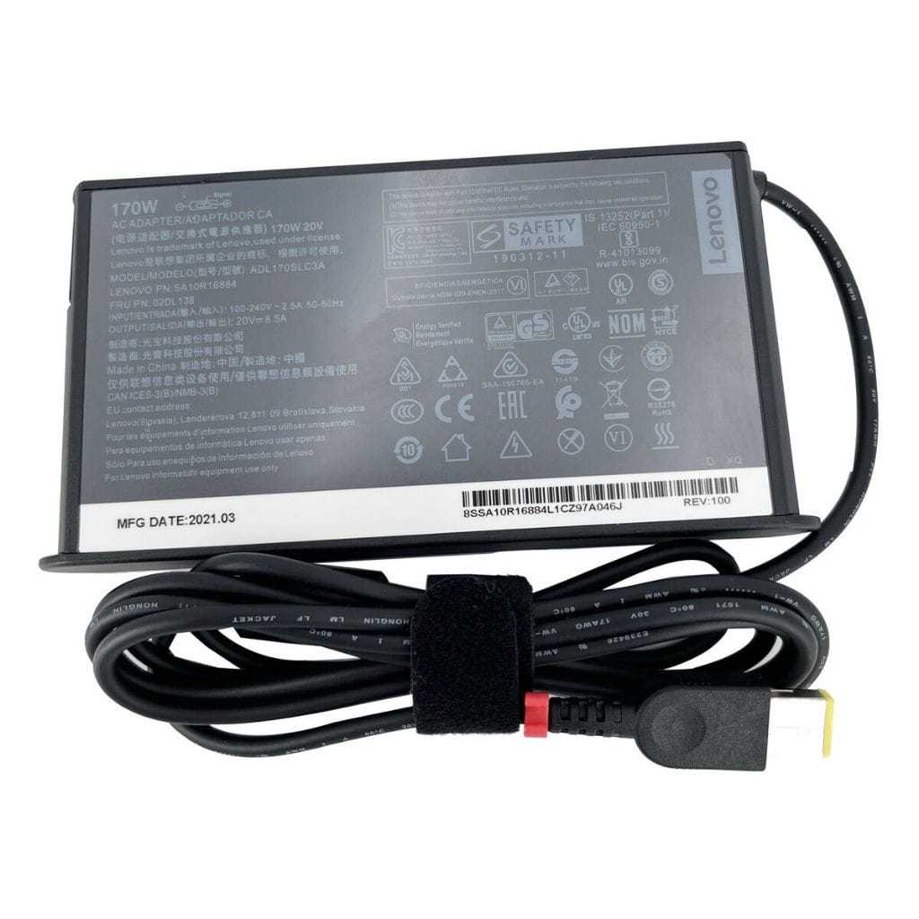 Len Legion 5 15imh05 20V 8,5A USB 170W SLIM อะแดปเตอร์ชาร์จ | Shopee ...