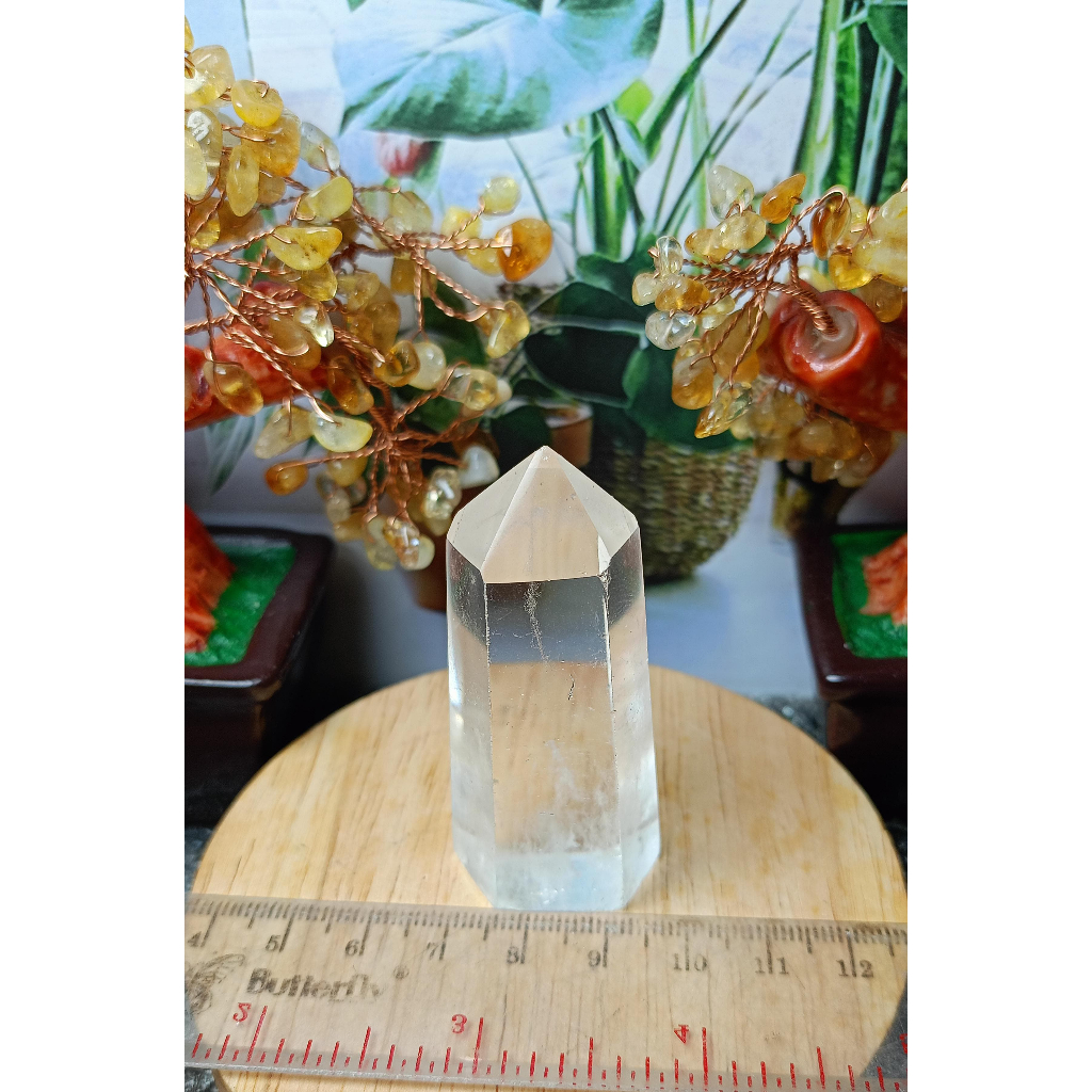 ตัวชี้ธรรมชาติ/ทาวเวอร์ Fat Clear Quartz เกรดสูงสุด (13) | Shopee Thailand