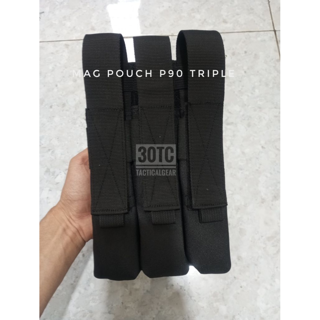 นิตยสาร Pouch P90 Three Hole Mag Pouch Tactical P90 | Shopee Thailand