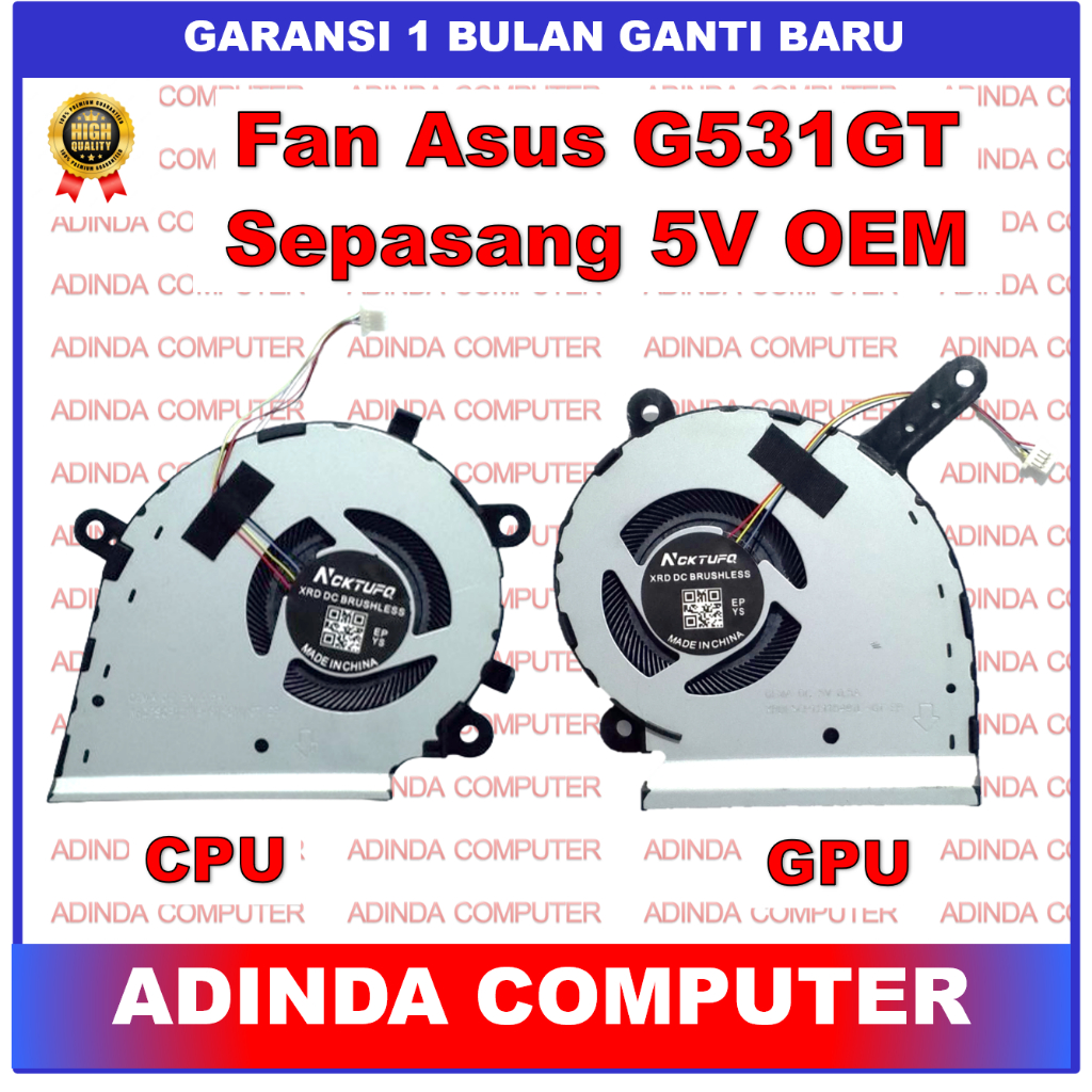 พัดลม Asus ROG Strix G531GT G531 G51 G512LV G731 G731G G731GV G732 GPU ...