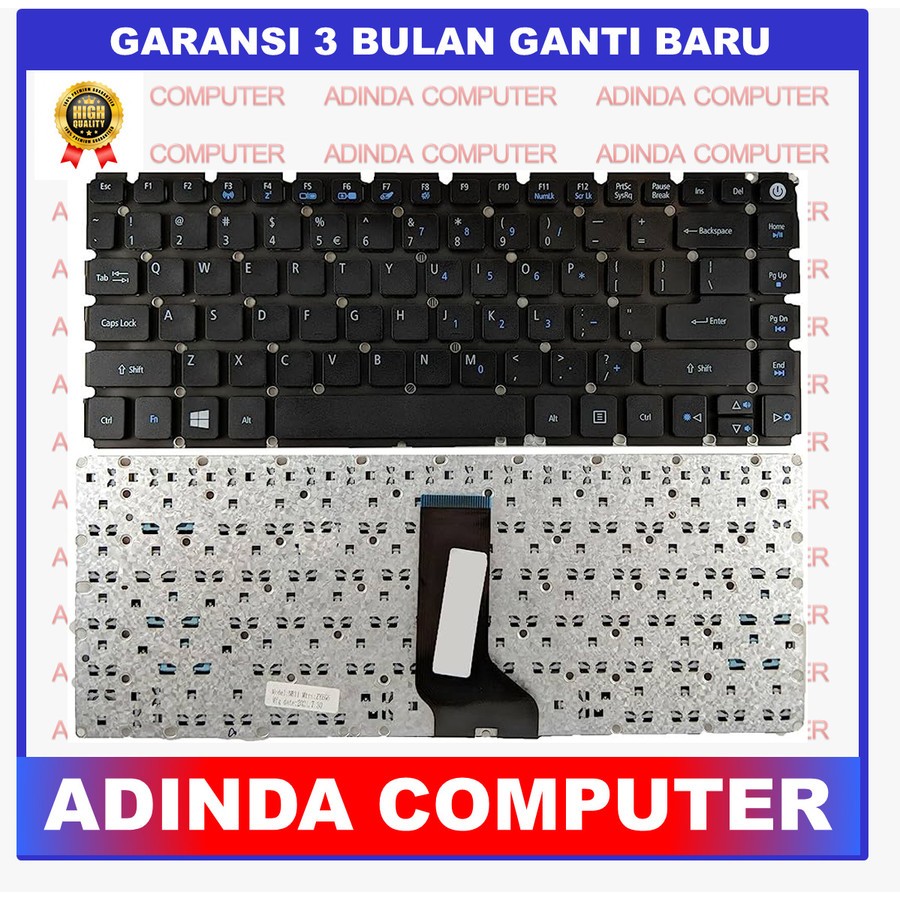 คีย์บอร์ด ACER ASPIRE E14 ES14 ES1--422 E5-422 Acer Travelmate P449 E5 ...