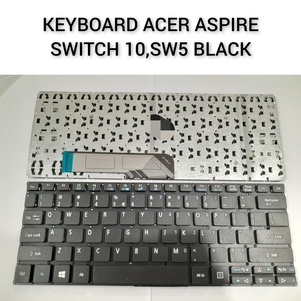 คีย์บอร์ด ACER ASPIRE SWITCH 10, SW5 คีย์บอร์ดสีดํา Acer Switch 10-SW5 ...
