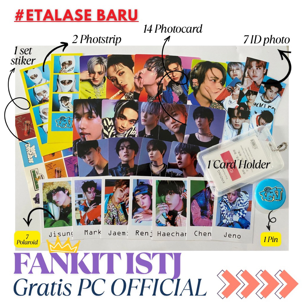 Fankit KPOP ฟรี PC OFFICIAL DICON RANDOM (NCT Dream, NCT 127 WALK, BTS ...