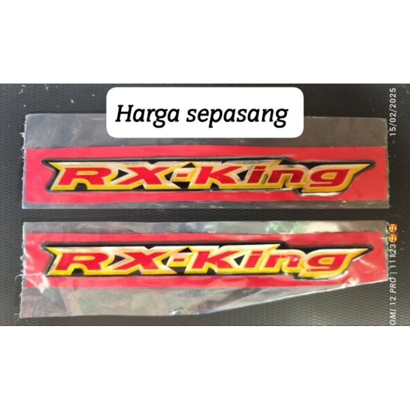 Rx KING SE LIMITED EDITION ต้นฉบับ LOSPEK ด้านข้าง EMBLEM | Shopee Thailand