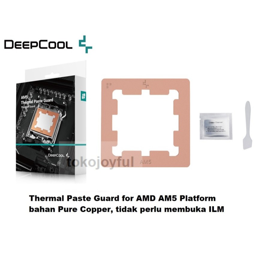 Deepcool AM5 Thermal Paste Guard ทองแดงบริสุทธิ์ AMD Ryzen Paste ...