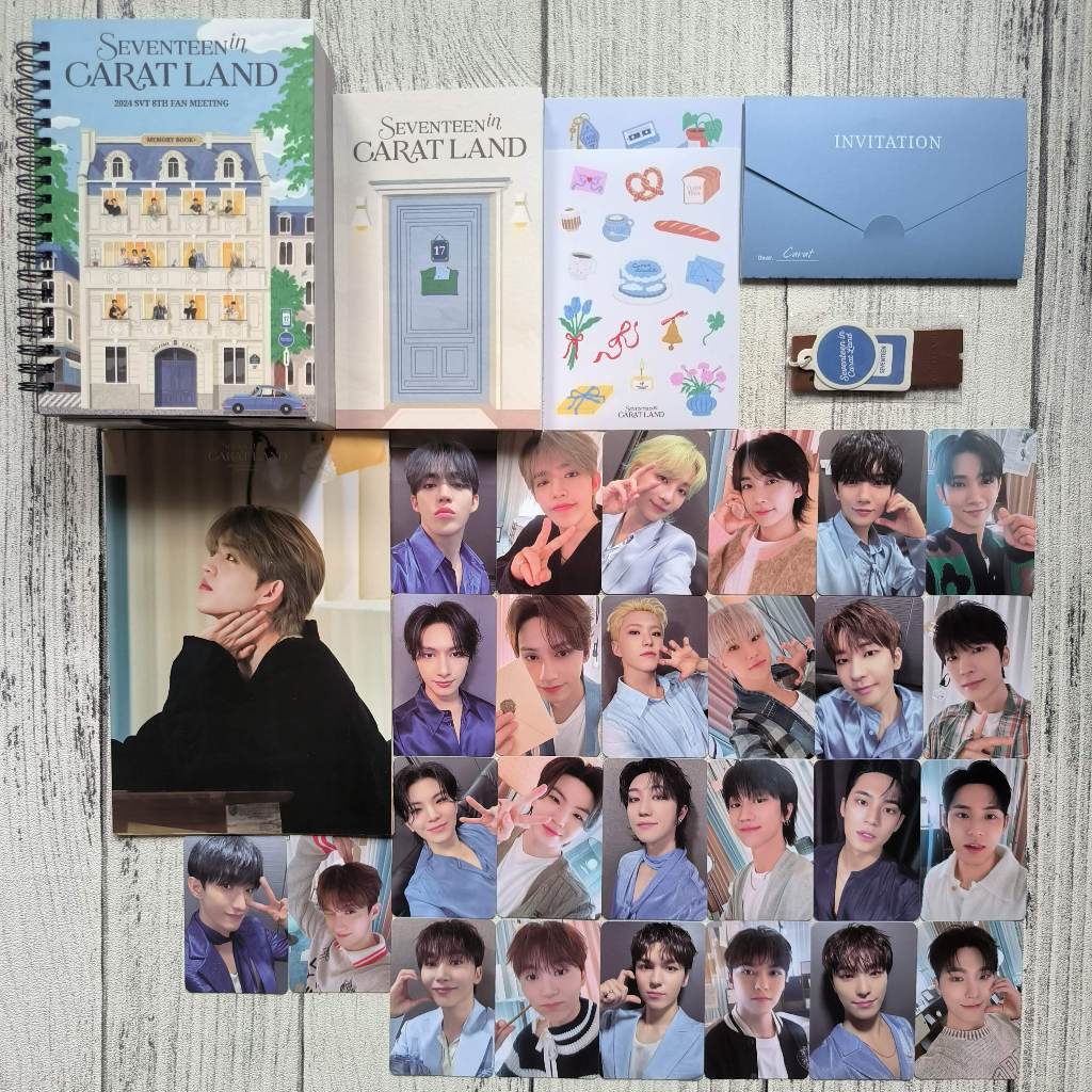 Seventeen - 2024 SVT 8TH FAN MEEDING MEMORY BOOK+ SHARING | Shopee Thailand