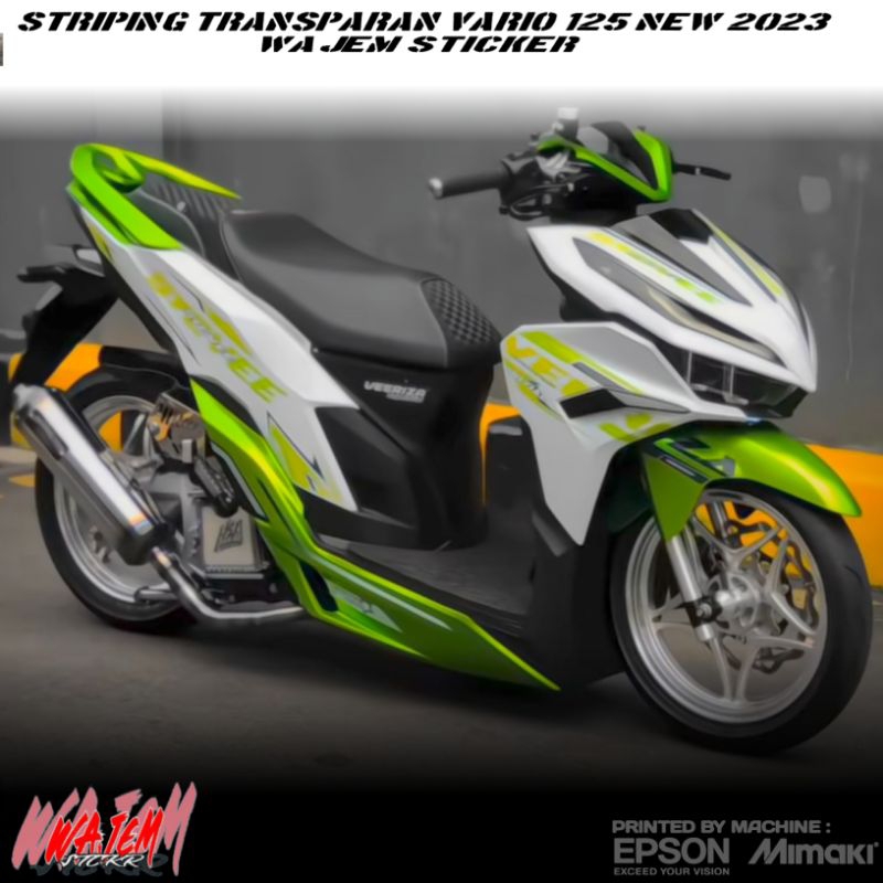 สติ๊กเกอร์ TRAILPING VARIO 125 ใหม่ 2023 GEN 2 VARIO V3 CLICK 125i ...