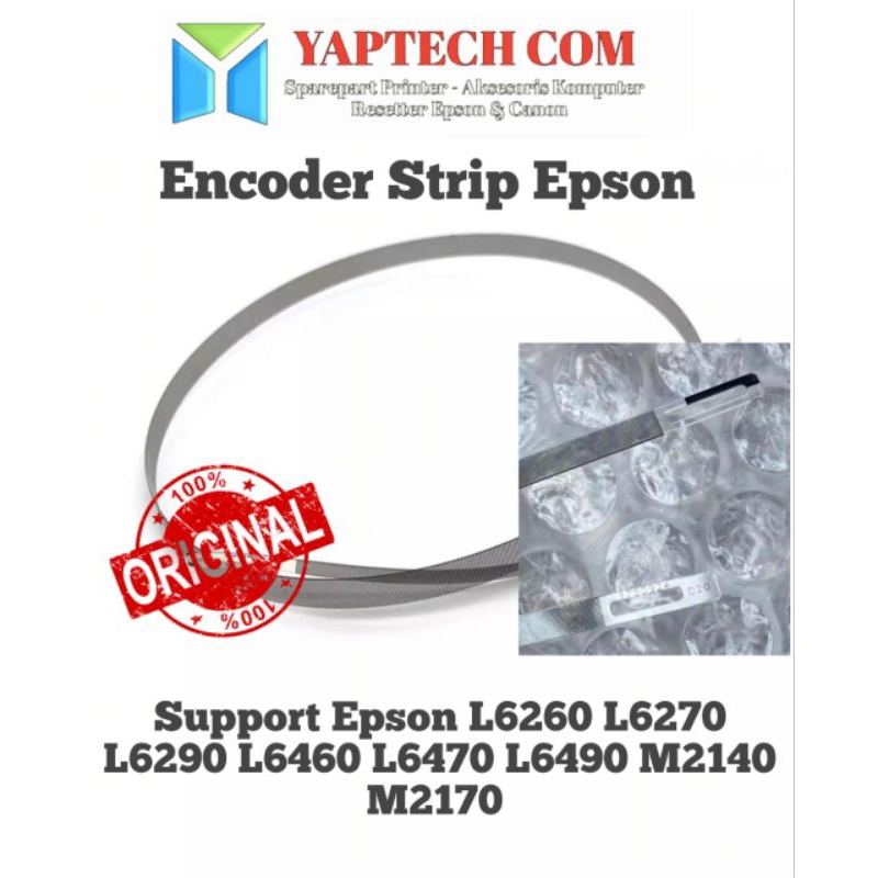 Scale CR Encoder แถบยาว Epson L6260 L6270 L6290 L6460 L6470 L6490 M2140 ...