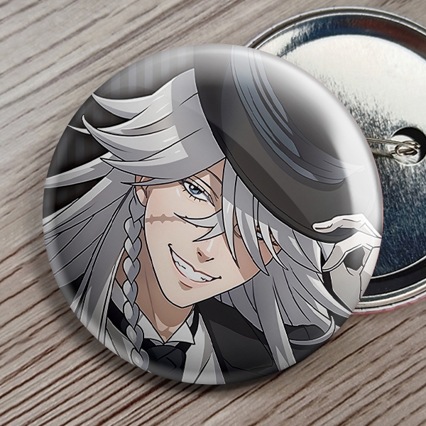 Undertaker Pin Black Butler Kuroshitsuji Annoying ผู้เข้าชม | Shopee ...