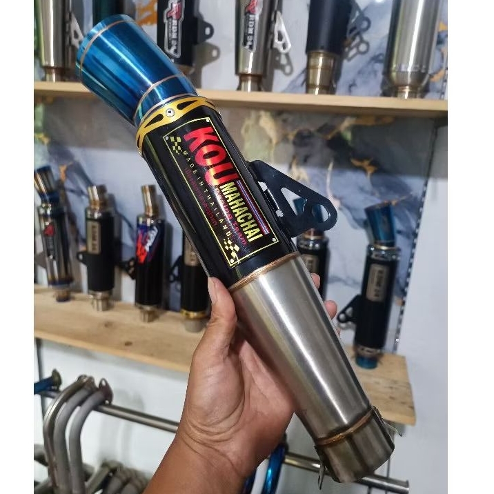 Kou mahachai ท่อกระป๋องเฉพาะข้อศอกใหญ่เปิดท่อ Daeng sai4 GP นักรบห้วย ...