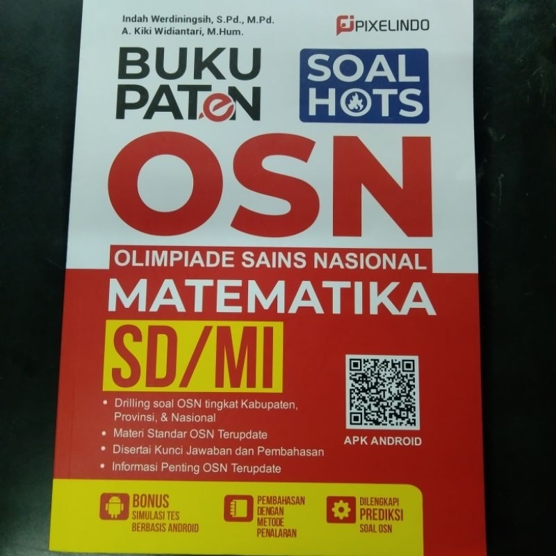 Sd / MI MATHEMATICS OSN BOOK ล่าสุด SD MATHEMATICS OSTN PATENT BOOK HOTS QUESTIONS | Shopee Thailand